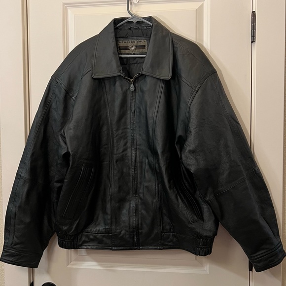 Members Only | Jackets & Coats | Vintage Members Only Mens Genuine ...